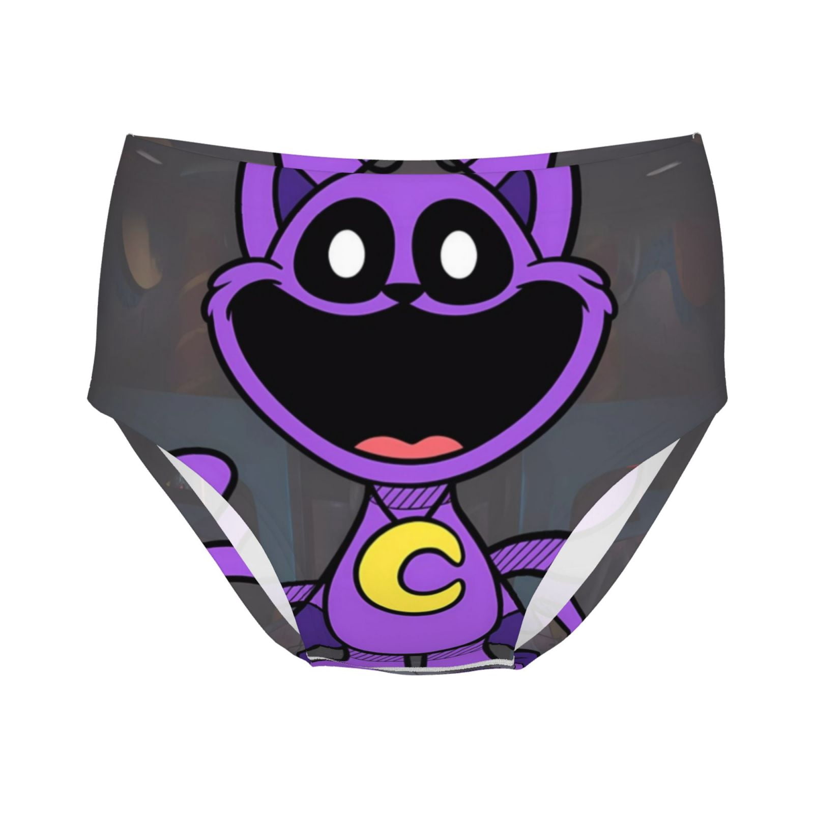 Defioc Smiling Critters Pattern Girls Underwear Stretch Cotton Panties