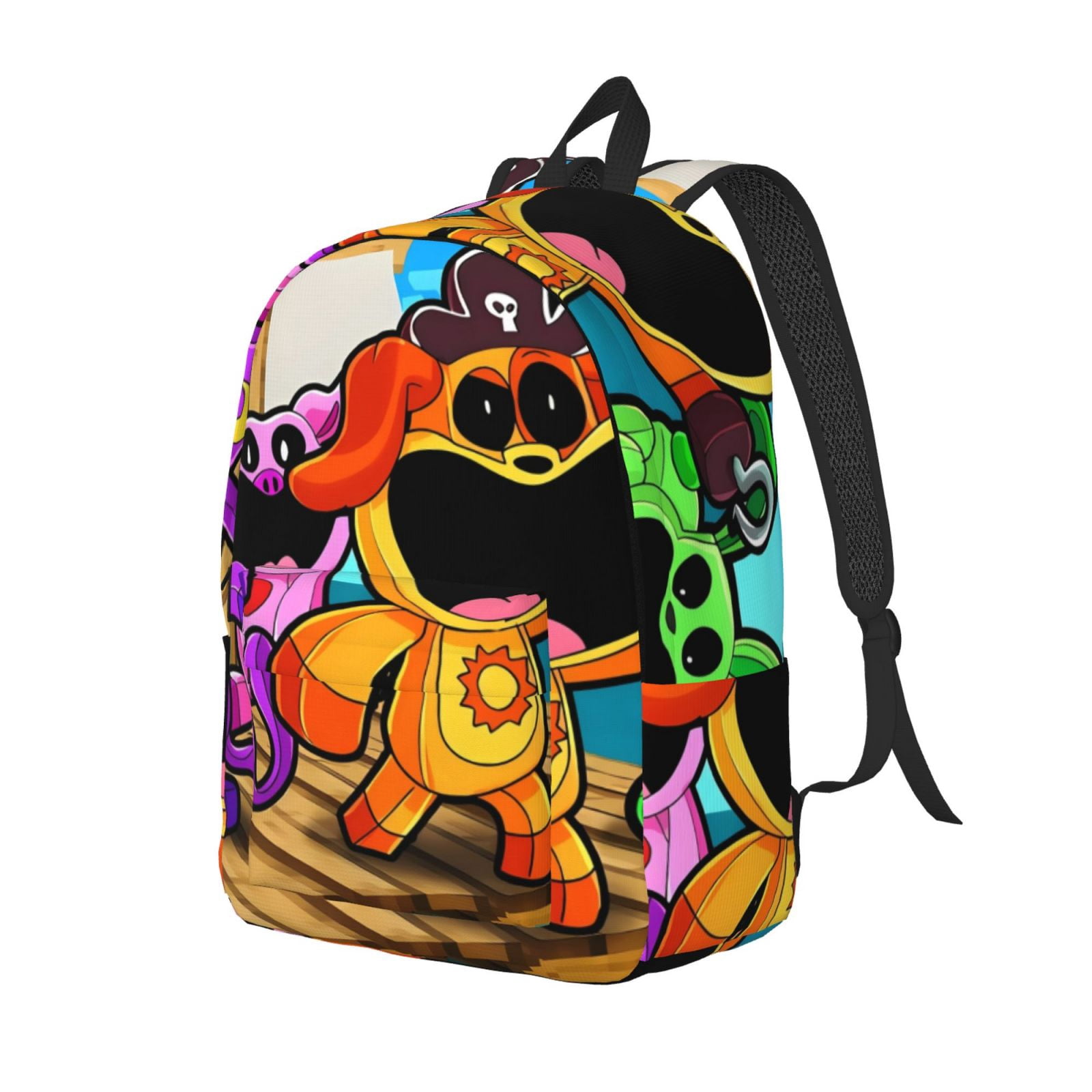 Defioc Smiling Critters for Canvas Backpack,Travel Rucksack Unisex ...