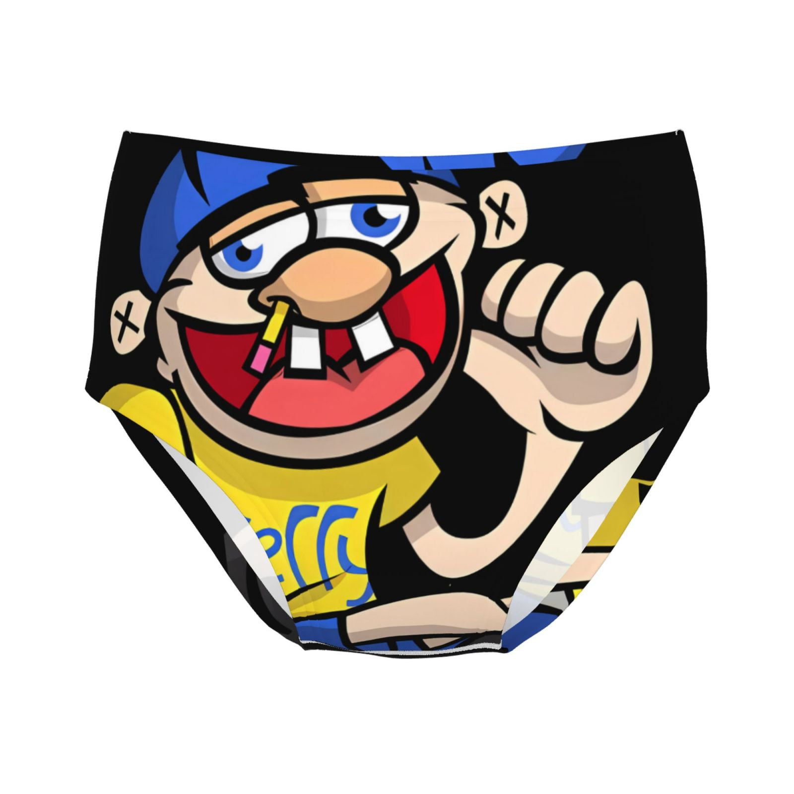 Defioc Sml Jeffy Pattern Girls Underwear,Stretch Cotton Panties for Girls Cute Panties for ...