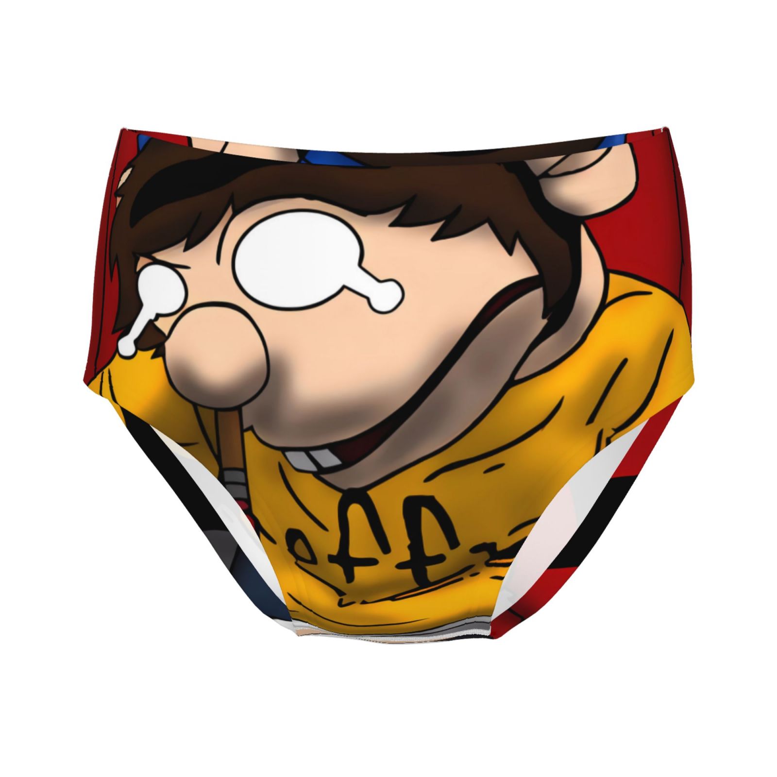 Defioc Sml Jeffy Pattern Girls Underwear,Stretch Cotton Panties for ...