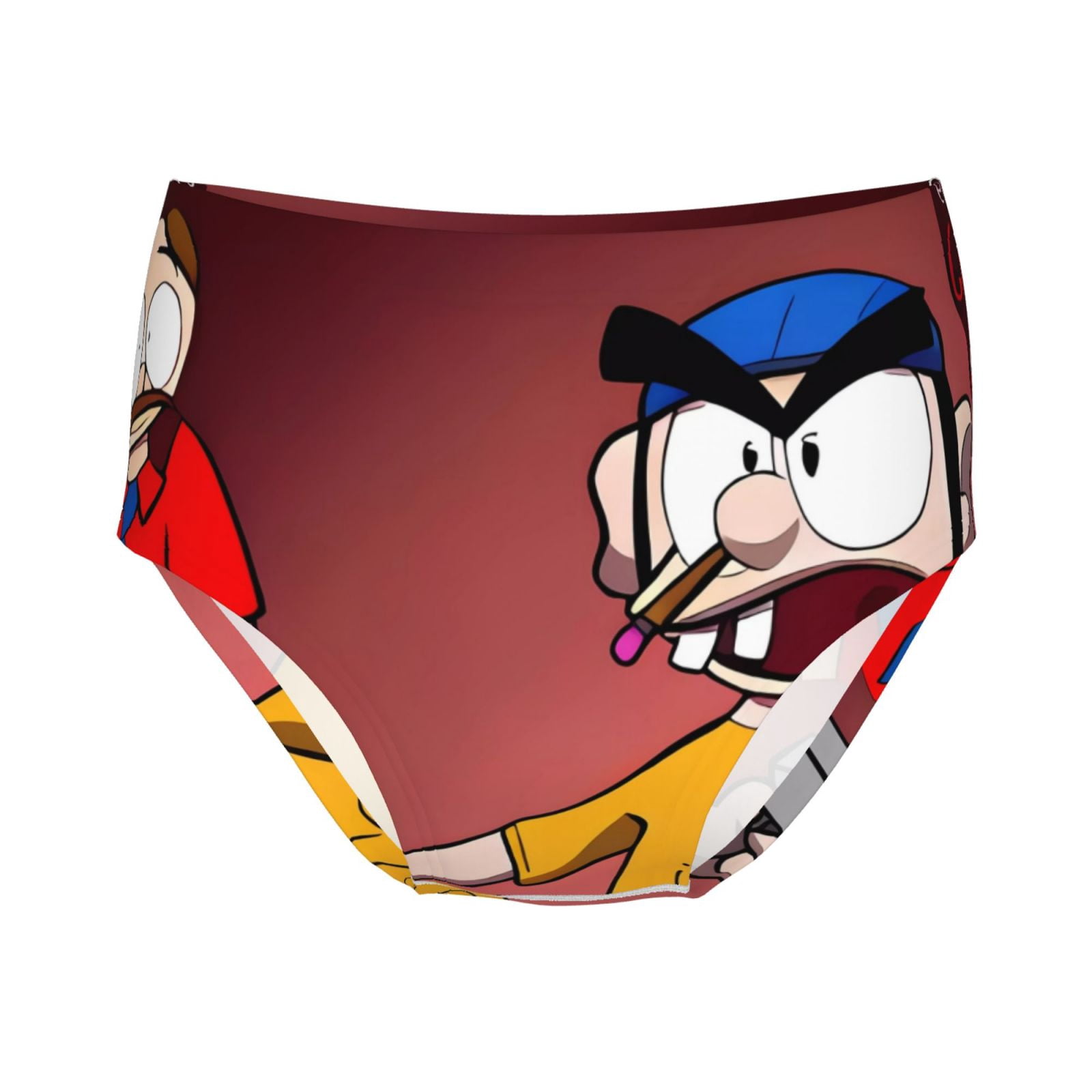 Defioc Sml Jeffy Pattern Girls Underwearstretch Cotton Panties For