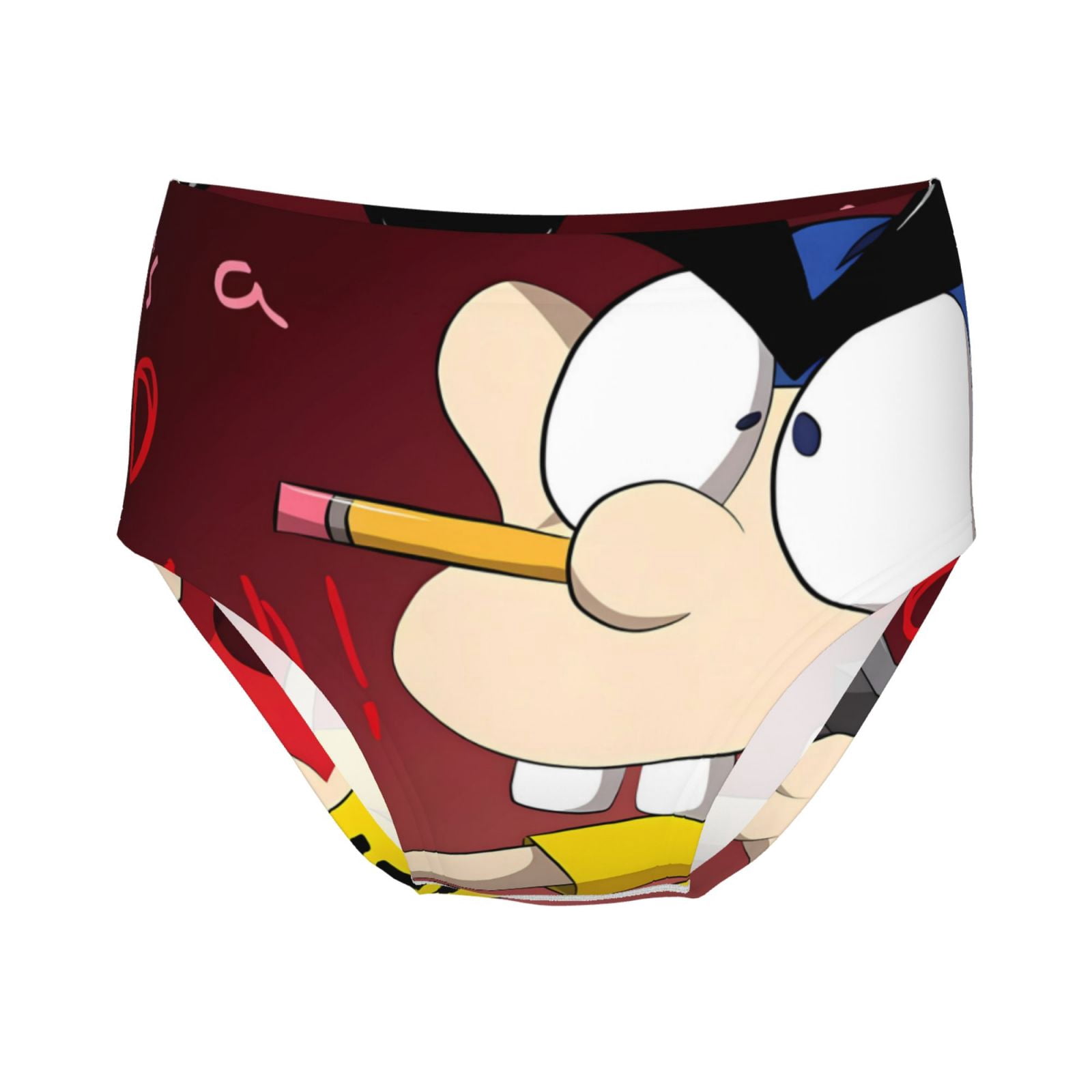 Defioc Sml Jeffy Pattern Girls Underwear Stretch Cotton Panties For