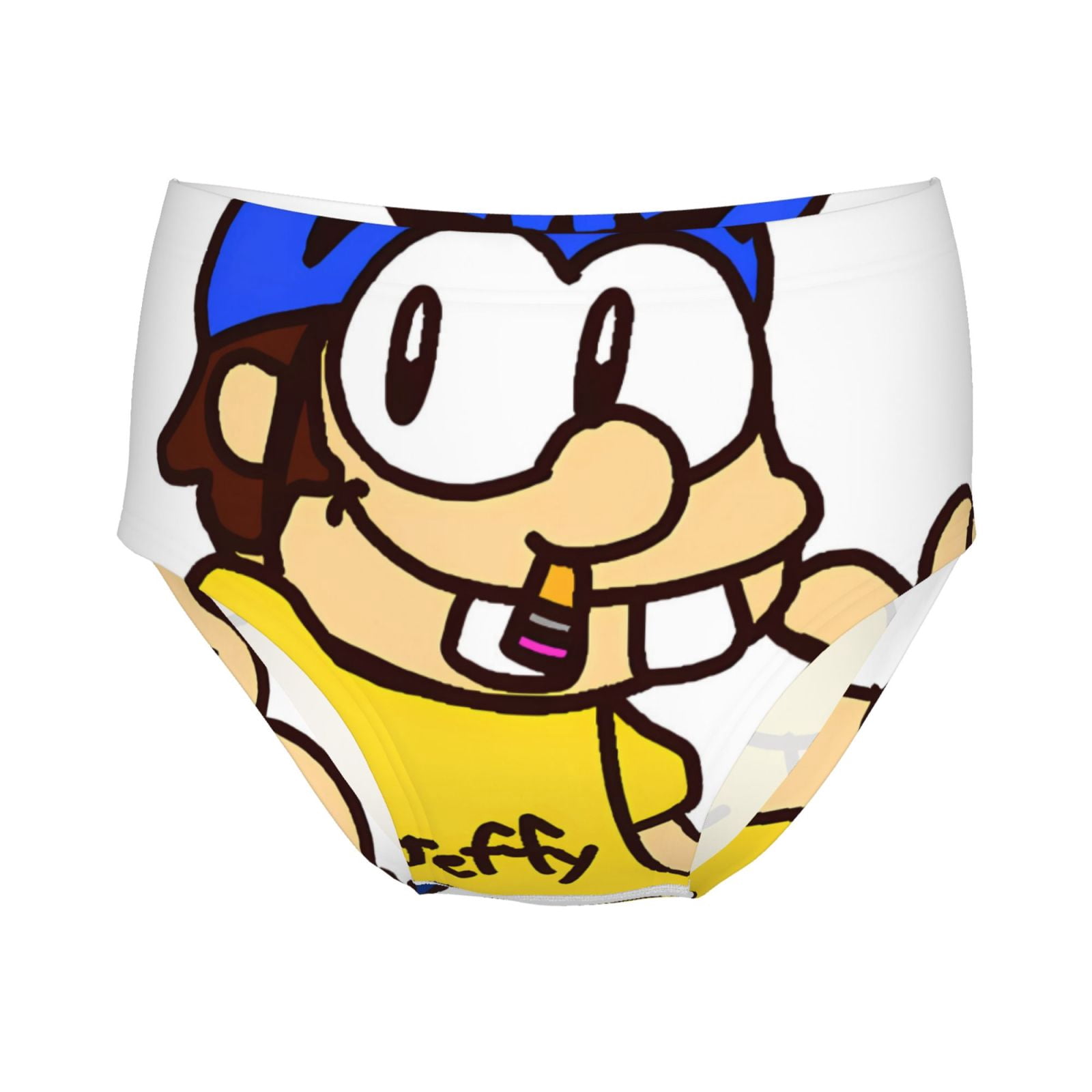 Defioc Sml Jeffy Pattern Girls Underwear Stretch Cotton Panties For