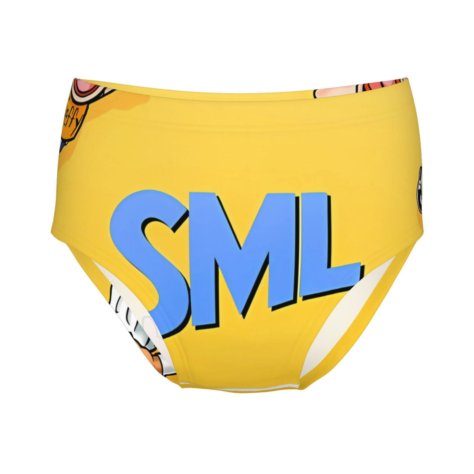 Defioc Sml Jeffy Pattern Girls Underwear,Stretch Cotton Panties for Girls Cute Panties for ...