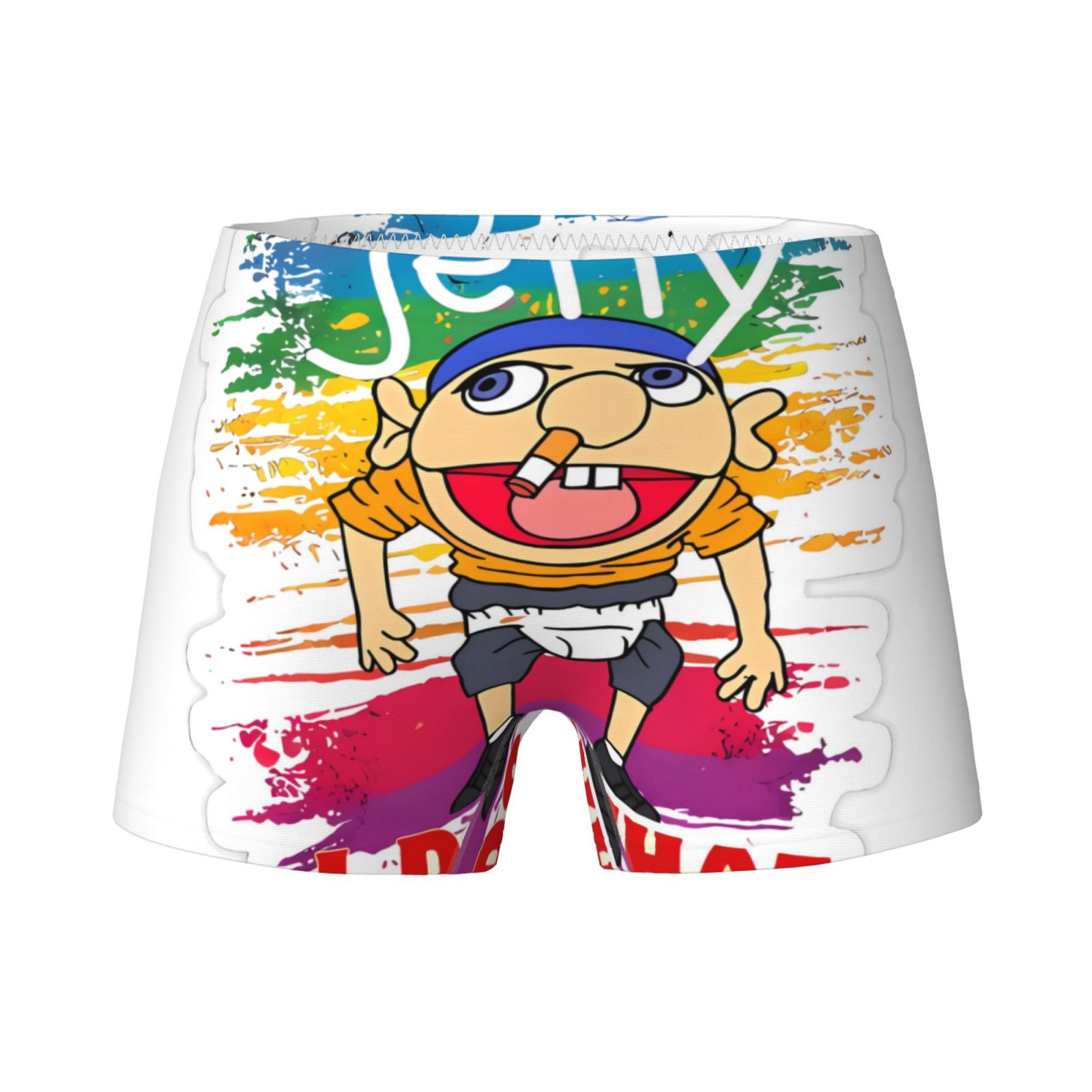 Defioc Sml Jeffy Print Girls Cotton Underwear,Boxer Briefs Underwear ...