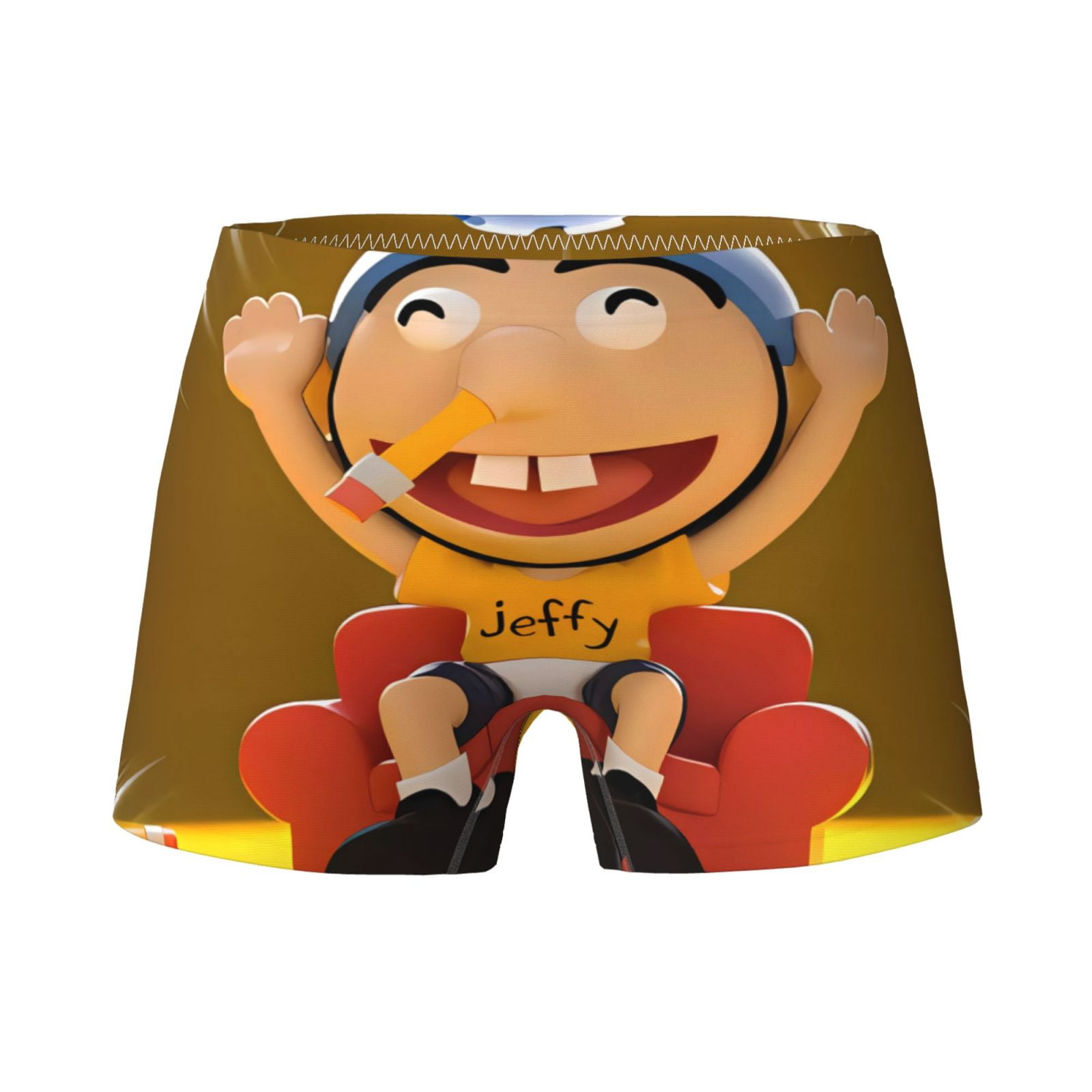 Defioc Sml Jeffy Print Girls Cotton Underwear,Boxer Briefs Underwear for Toddlers Girls Cute ...