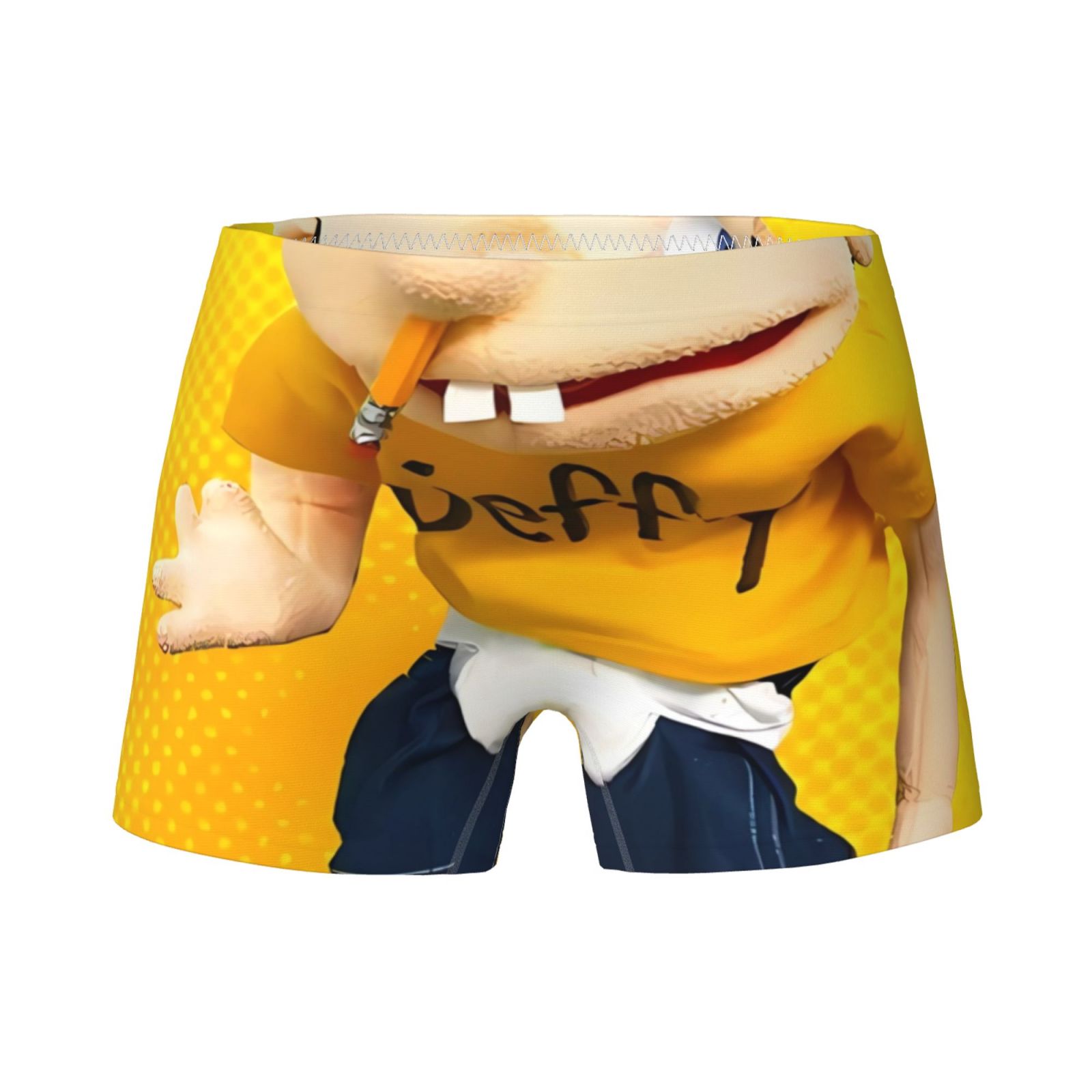 Defioc Sml Jeffy Print Girls Cotton Underwear,Boxer Briefs Underwear ...