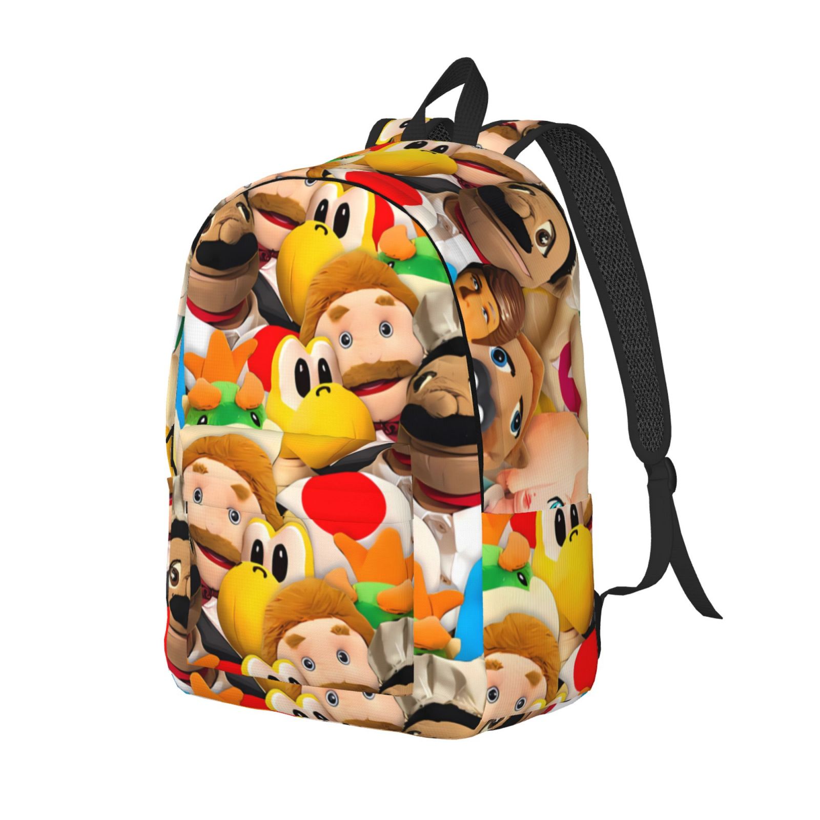 Defioc Sml Jeffy for Canvas Backpack,Travel Rucksack Unisex Knapsack ...