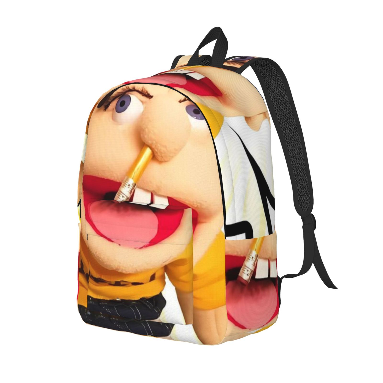 Defioc Sml Jeffy for Canvas Backpack,Travel Rucksack Unisex Knapsack ...