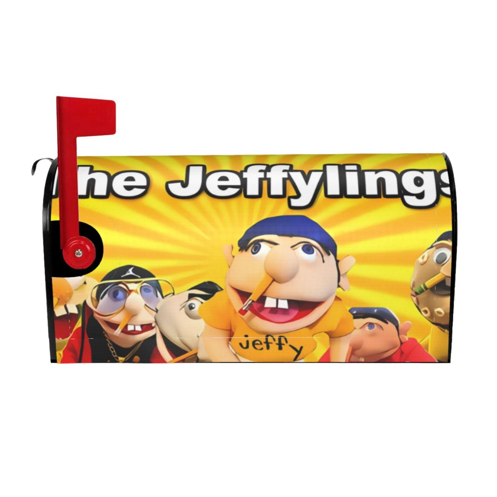 Defioc Sml Jeffy for Mailbox Covers,Magnetic Mailbox Waterproof Post ...