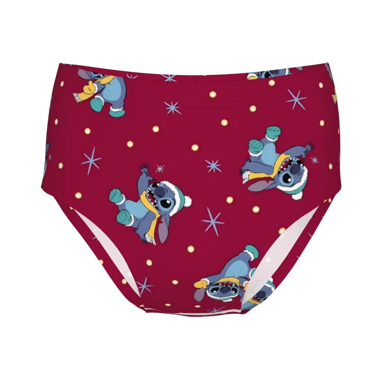 Defioc Stitch Pattern Girls Underwear Stretch Cotton Panties For Girls