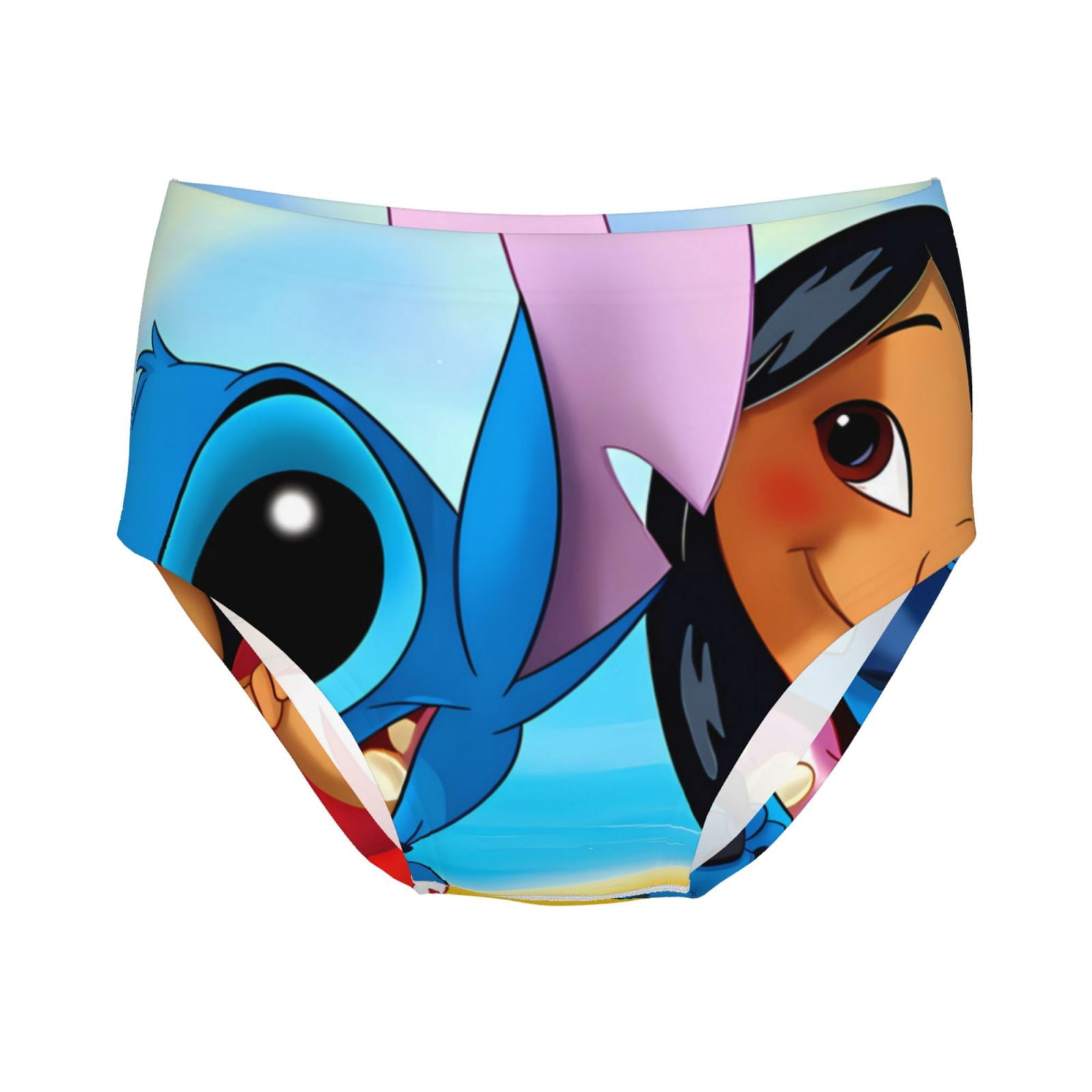 Defioc Stitch Pattern Girls Underwear Stretch Cotton Panties For Girls