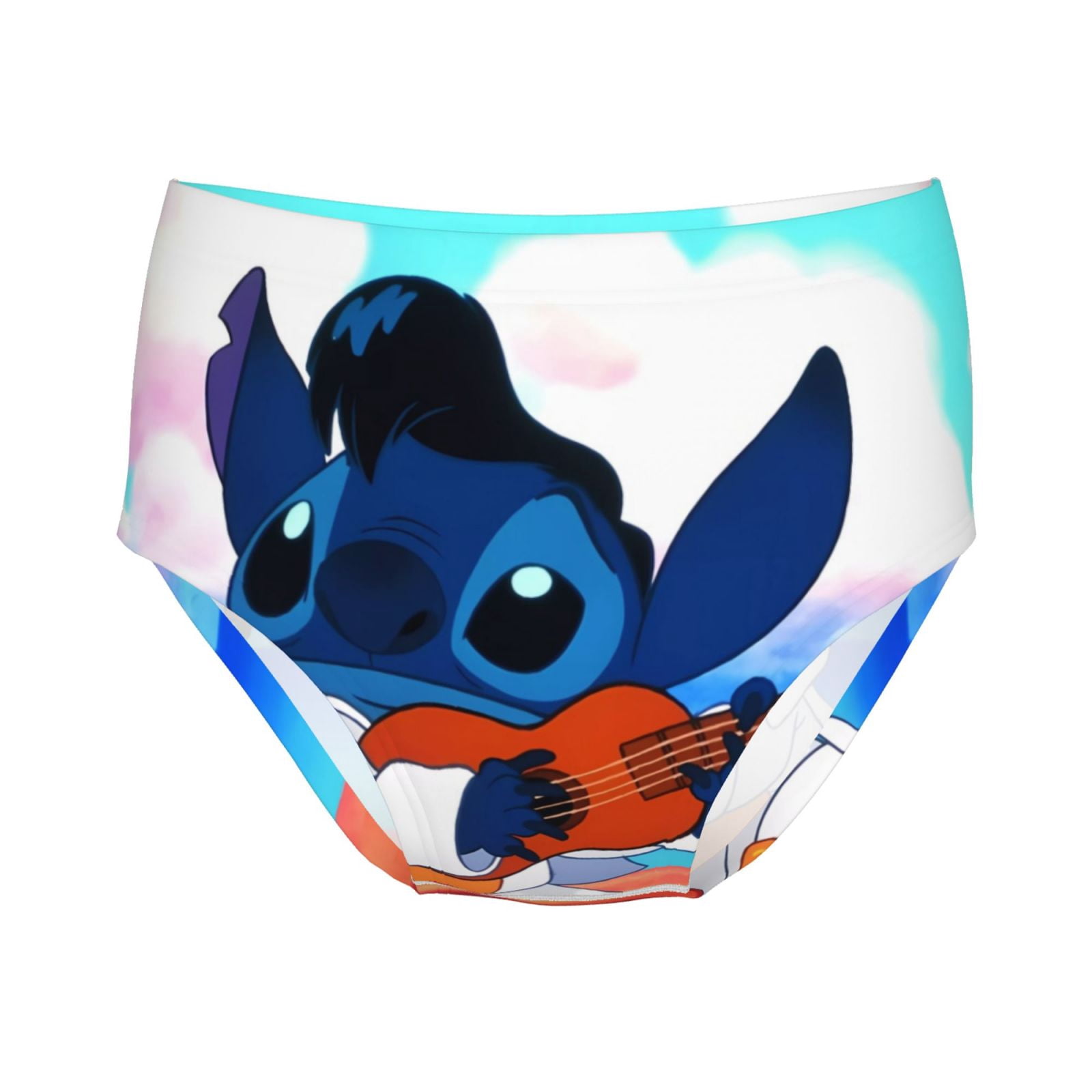 Defioc Stitch Pattern Girls Underwear Stretch Cotton Panties For Girls
