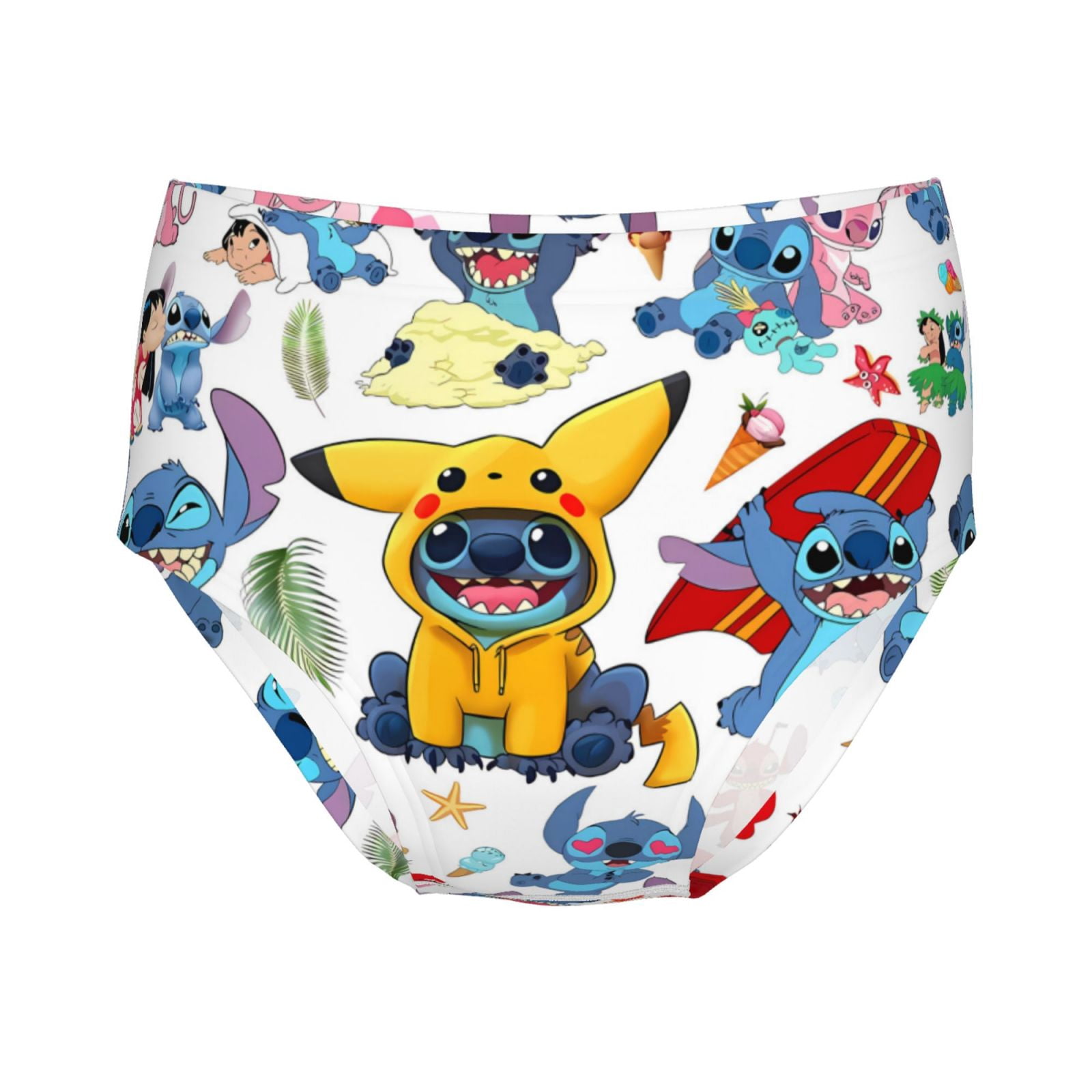 Defioc Stitch Pattern Girls Underwear Stretch Cotton Panties For Girls