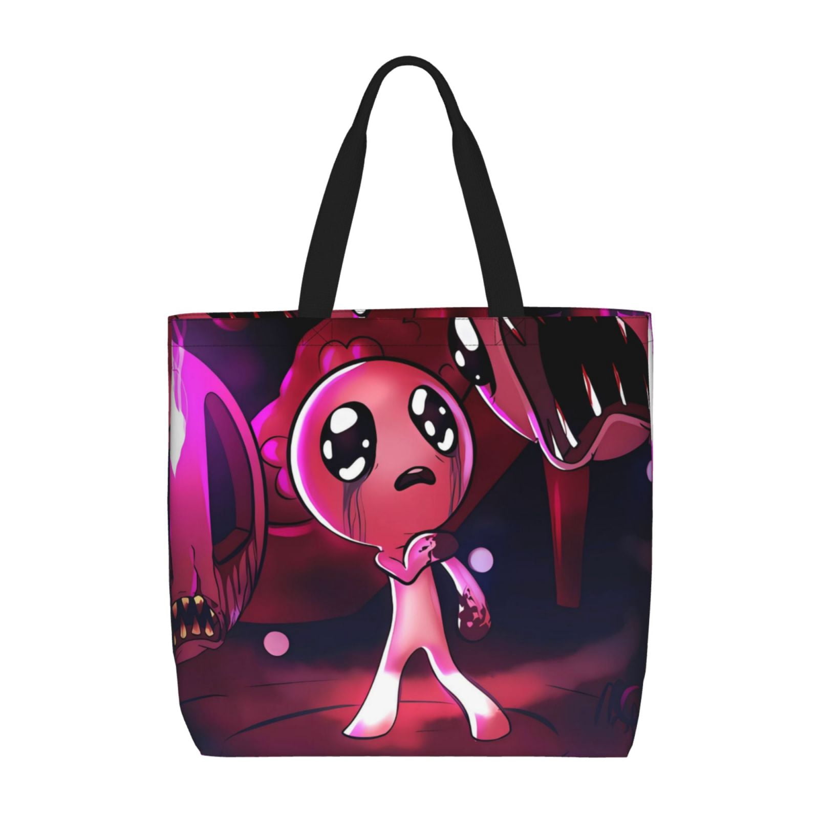 Defioc The Binding of Isaac Pattern Tote Bag for Women,Large Capacity ...