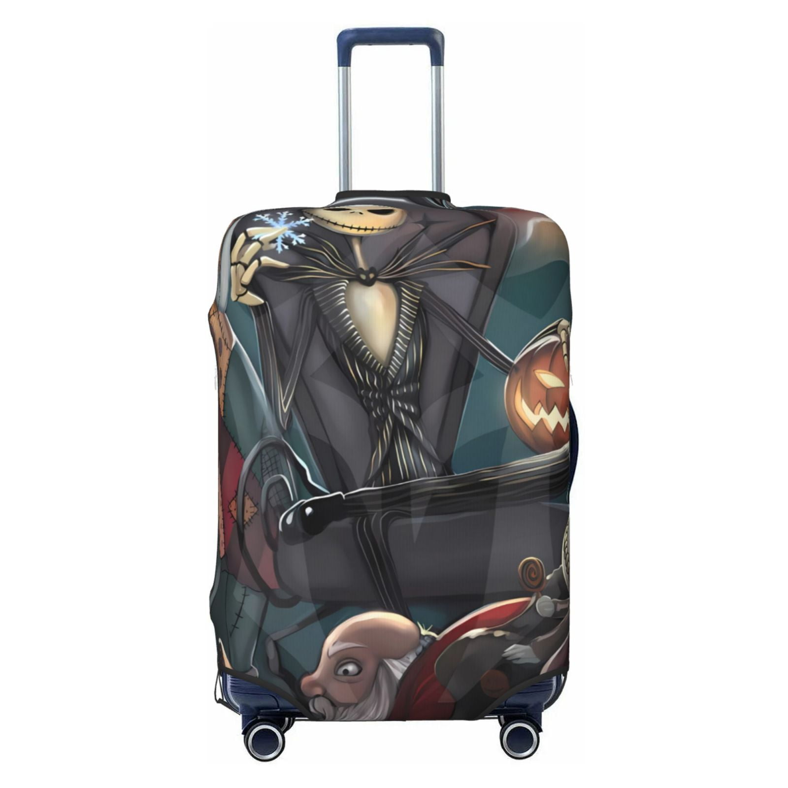 Defioc The Nightmare Before Christmas Print Luggage Cover Suitcase ...