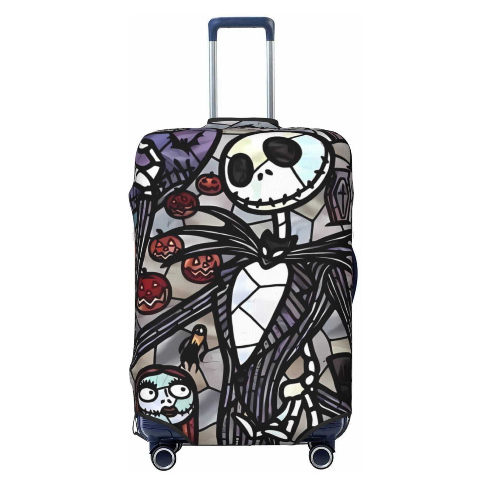 Defioc The Nightmare Before Christmas Print Luggage Cover Suitcase ...