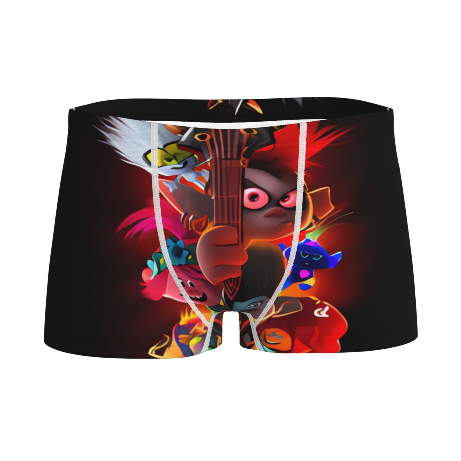 Defioc Trolls Band Together Pattern Boy’s Underwear,Boxer Briefs Shorts ...