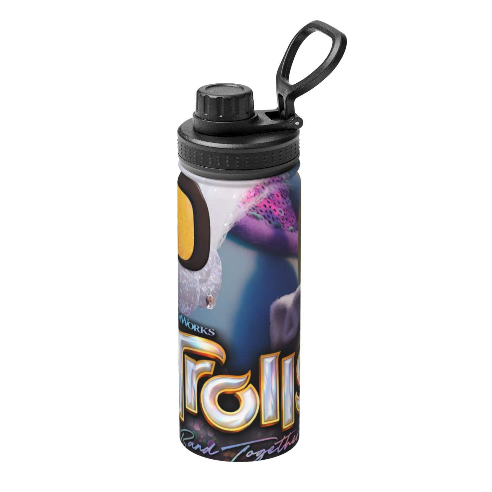 Defioc Trolls Band Together for 18oz Insulated Water Bottle,Unisex ...