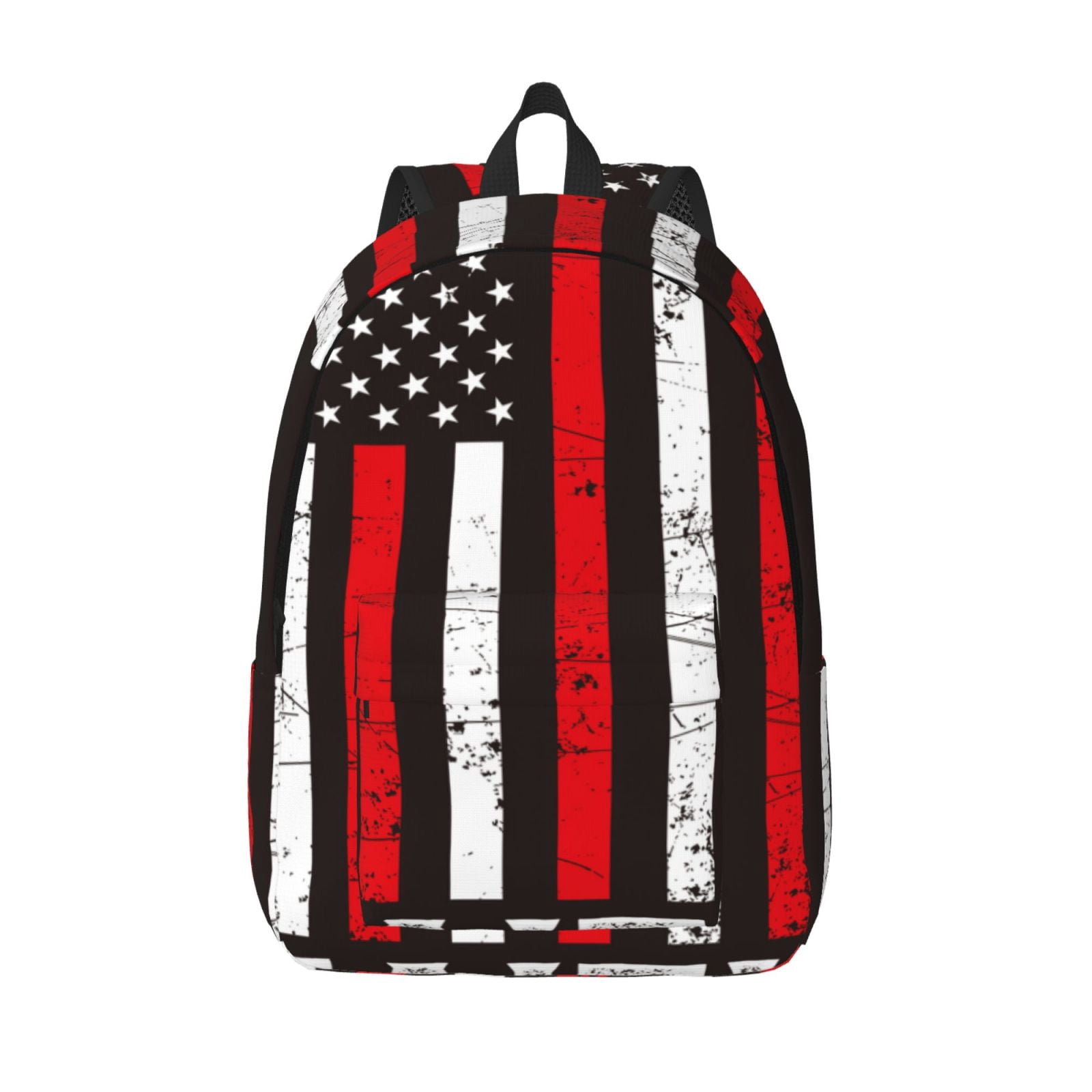 Defioc USA Flag Cross for Canvas Backpack,Travel Rucksack Unisex ...