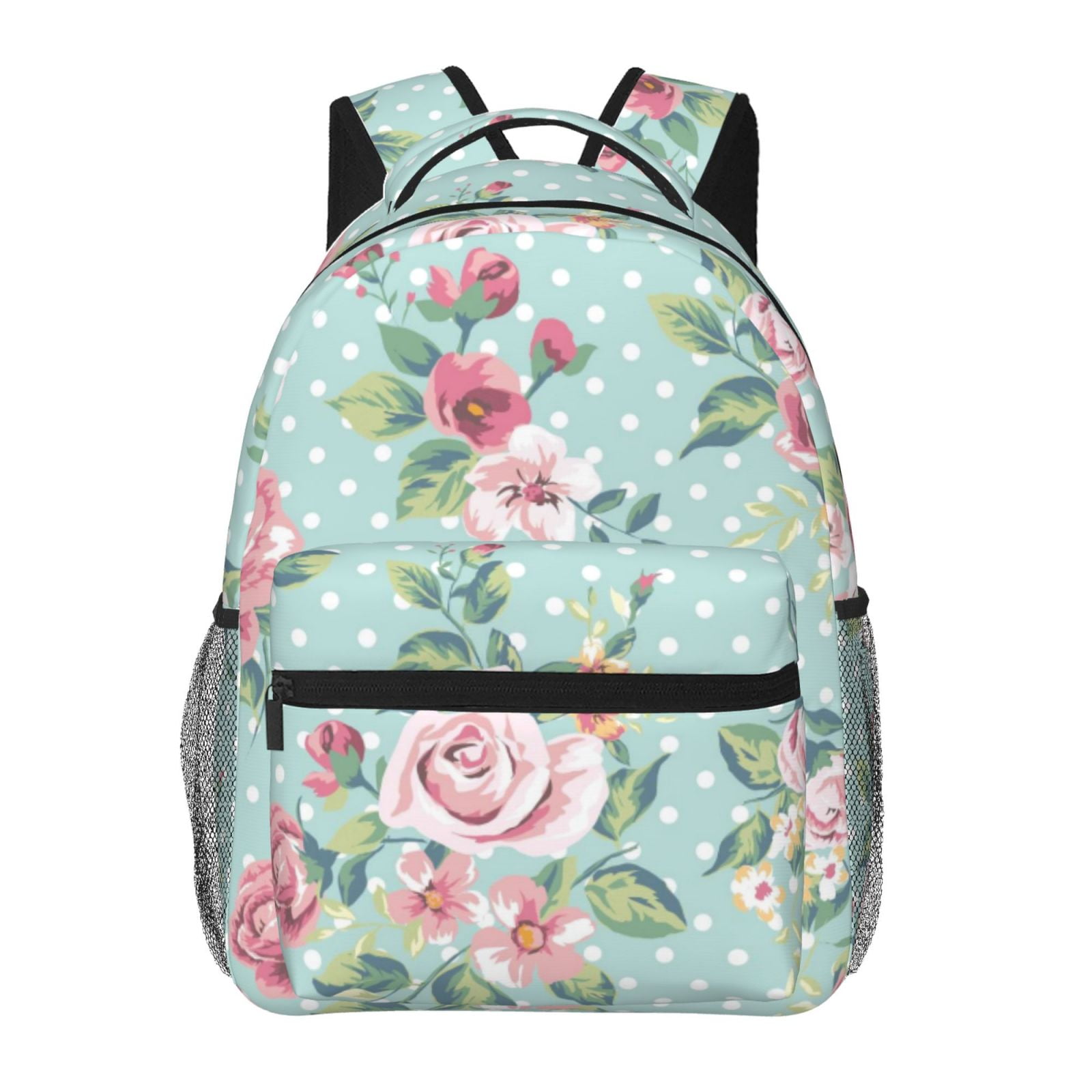 Defioc Vintage Floral Pattern Laptop Backpack,Travel Backpack Outdoor ...