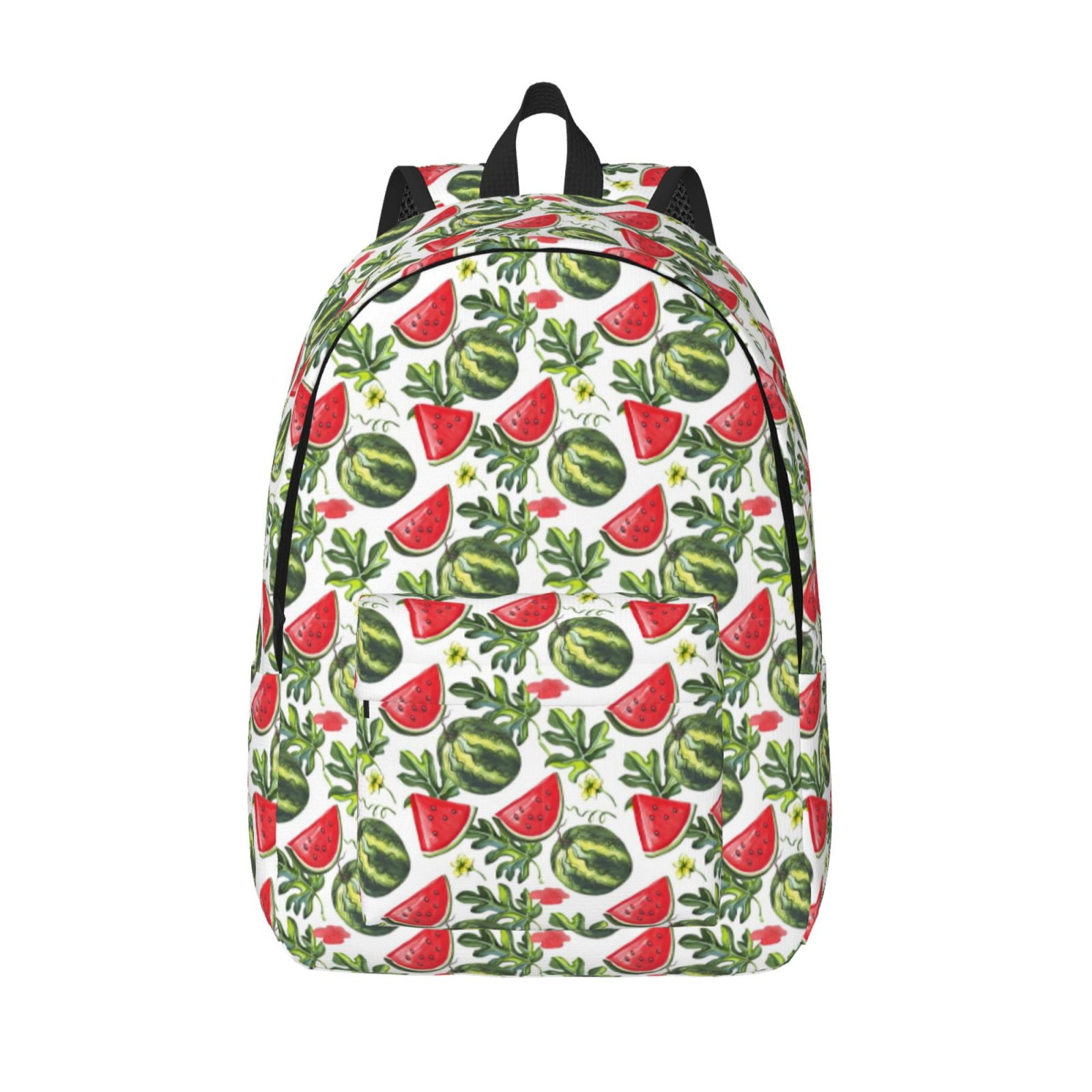 Defioc Watermelons for Canvas Backpack,Travel Rucksack Unisex Knapsack Laptop Backpack for Work ...