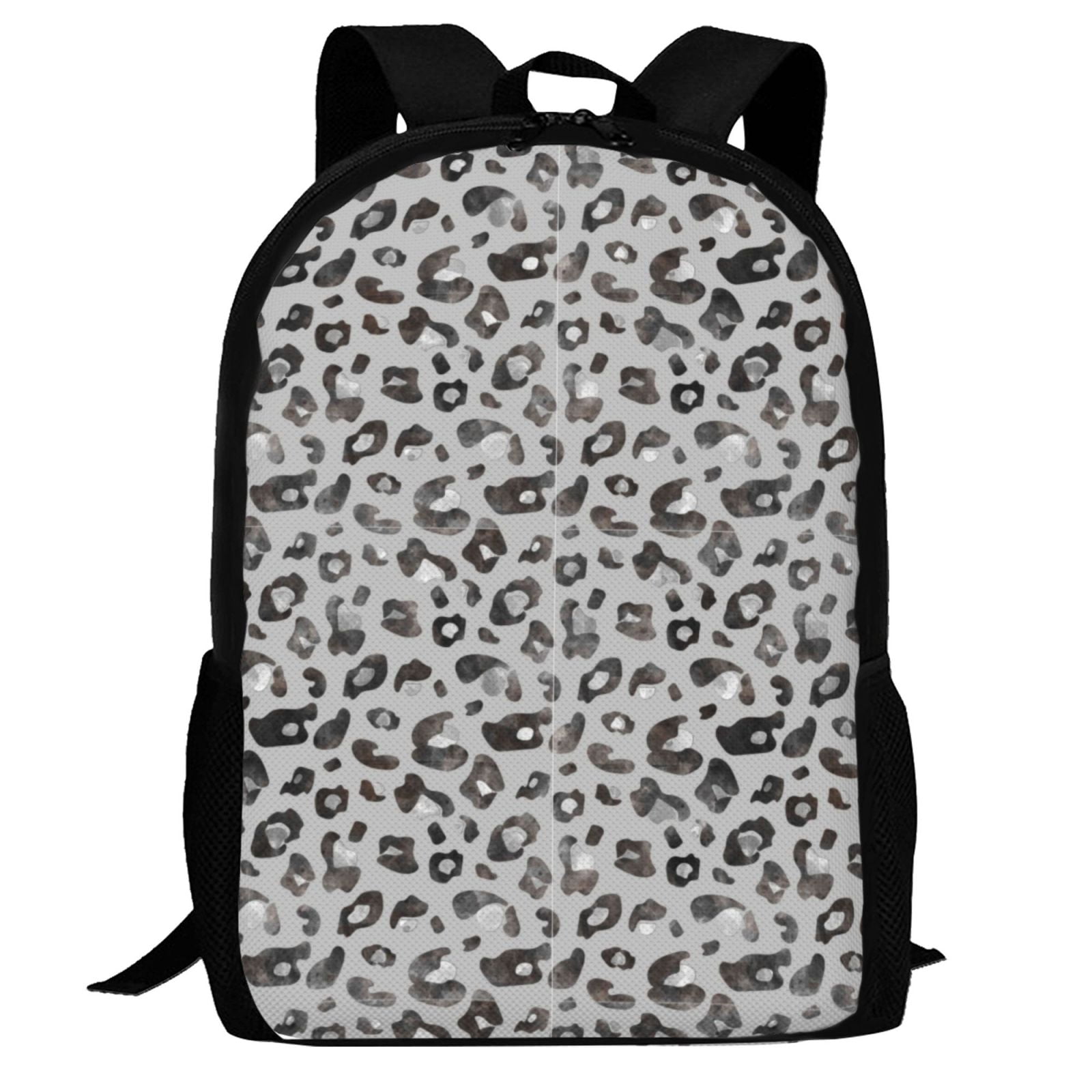 Defioc Wild Animal Leopard Print Pattern Carry on Backpack,16.5x12.5x5 ...