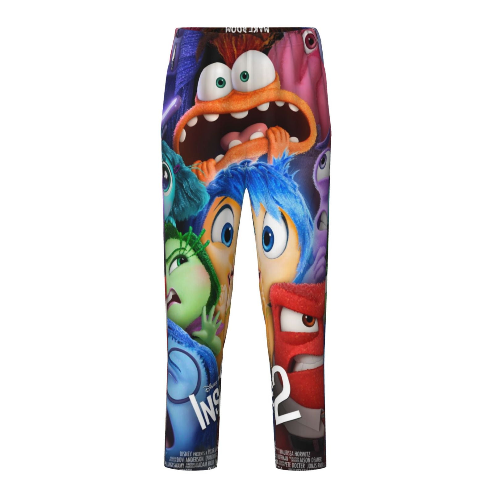 Defioc inside out 2 for Pajamas Pants for Teen,Elastic Waist Pajama ...