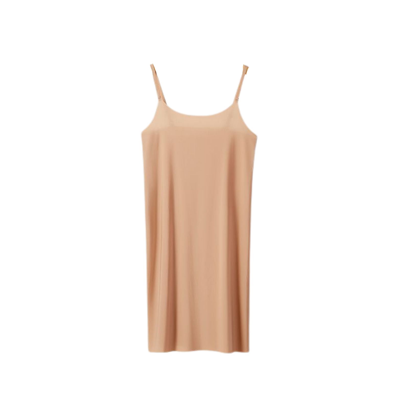 Defitshape Women's Adjustable Full Slip Dress for Under Dresses Short ...