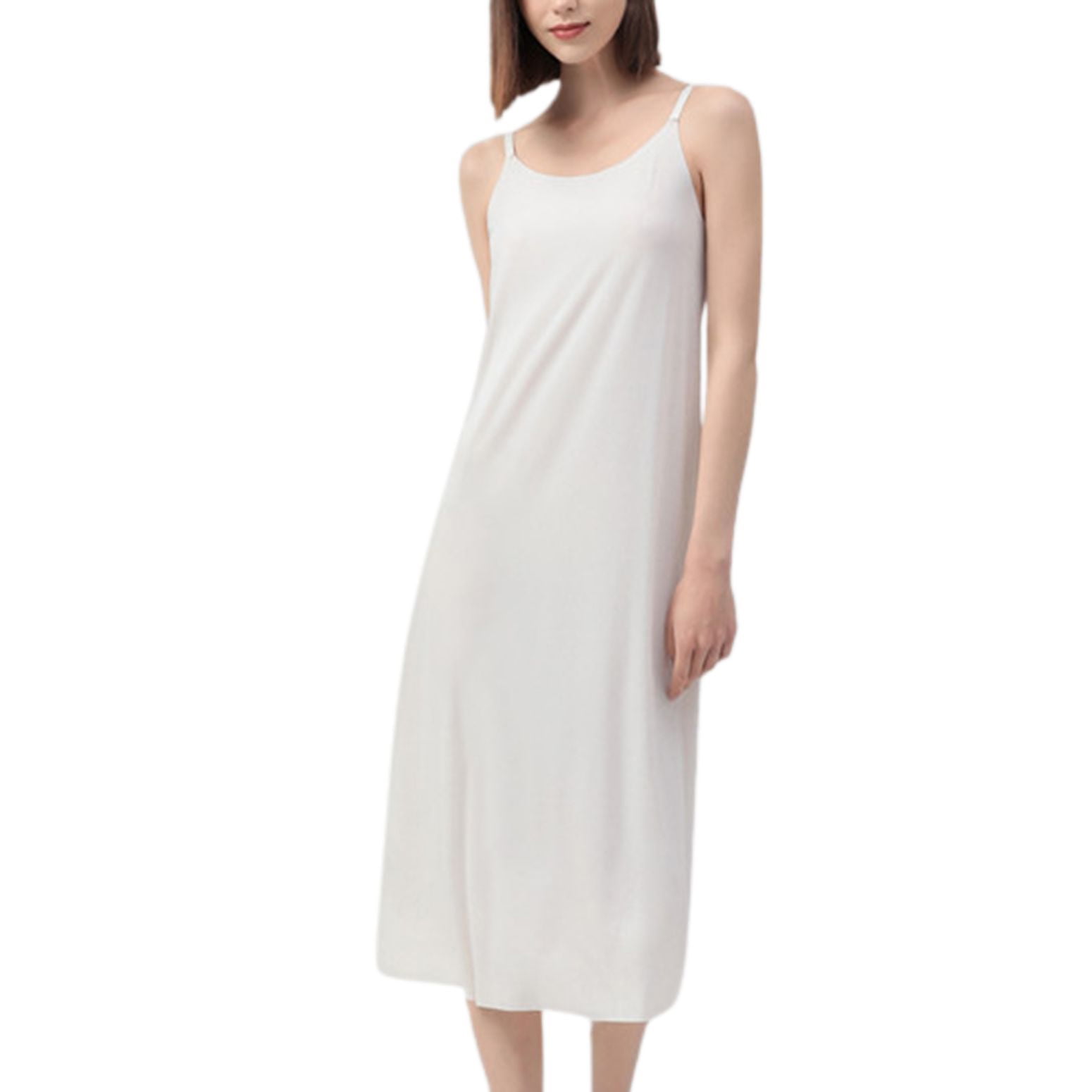 Defitshape Women's Adjustable Full Slip for Under Dresses Spring Fall ...