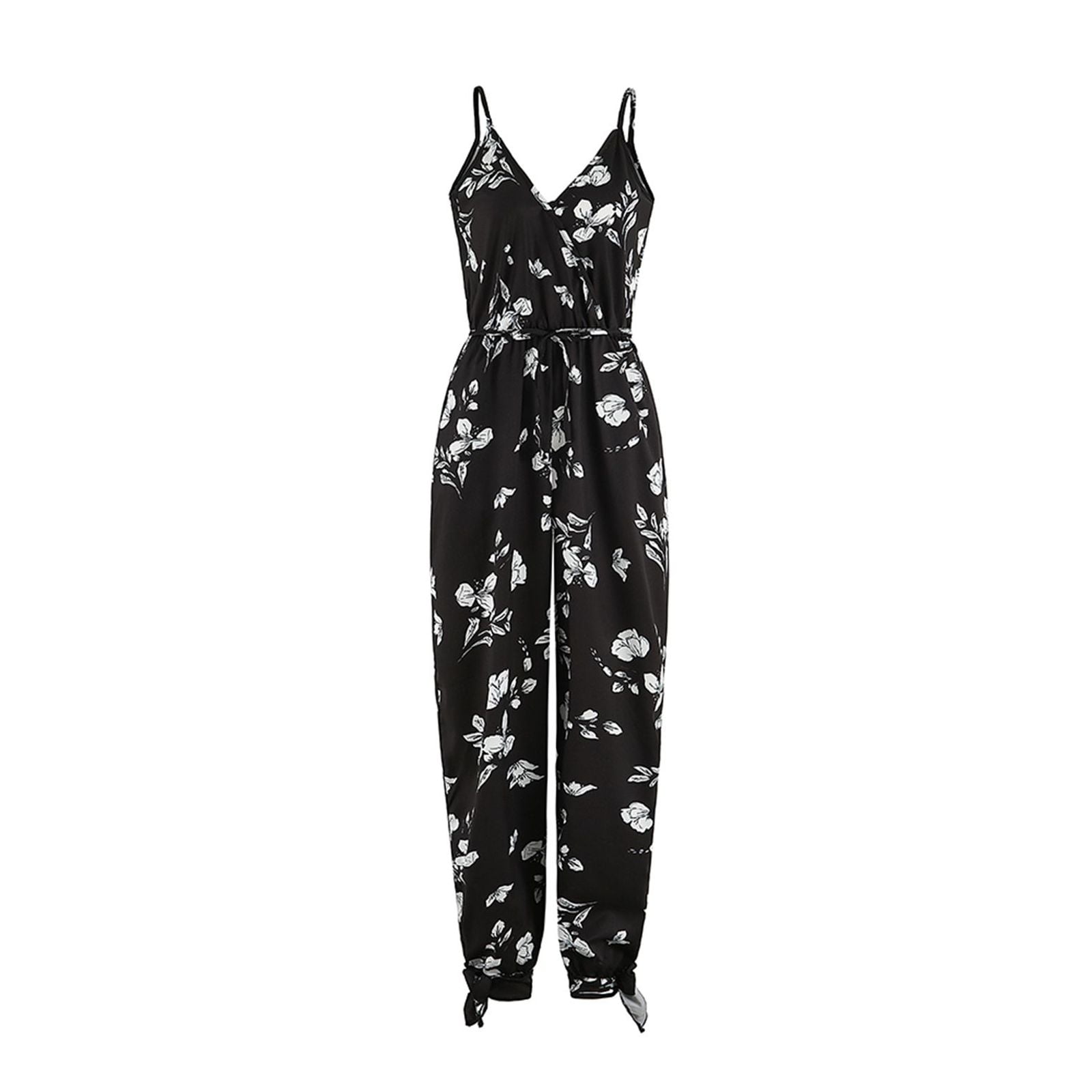 Defitshape Women's Summer Jumpsuit Boho Side Split Pant Jumper Sexy ...