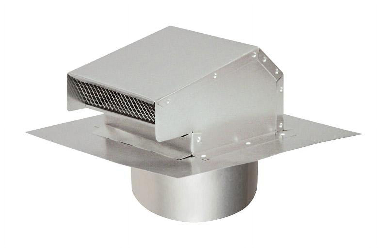 1 PC Deflect-O 4 in. Dia. Aluminum Roof Cap With Tailpipe (Pack of 2 ...