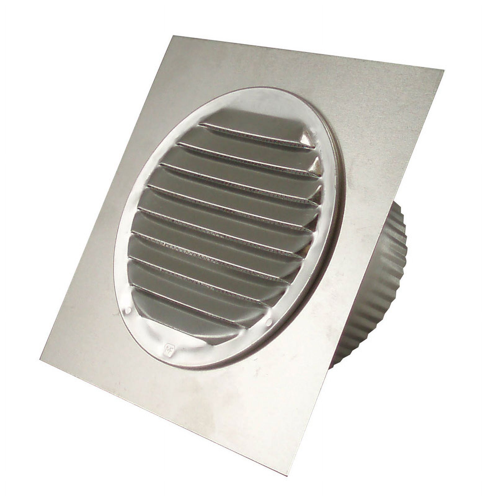Deflect-O 4 in. W X 4 in. L Silver Aluminum Eave Vent - Walmart.com