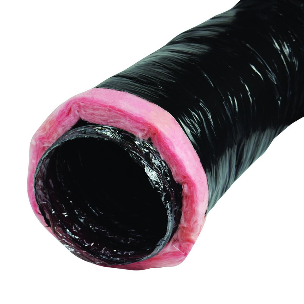 Deflect-O Adjustable 6 in. D Polyester Flexible Insulated Duct ...
