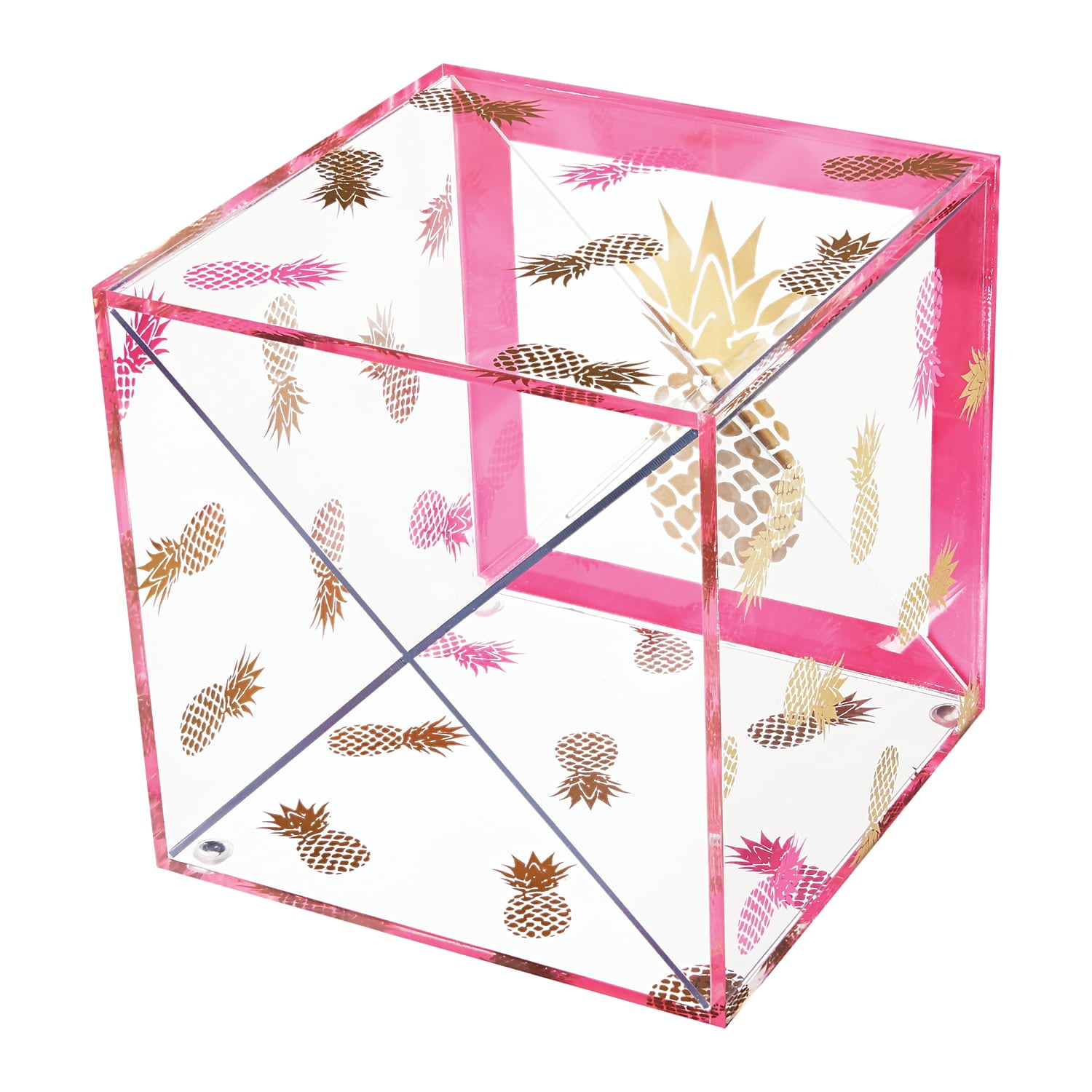 Deflect-O Deflecto Desklarity Storage Cube with X Dividers Precisely ...