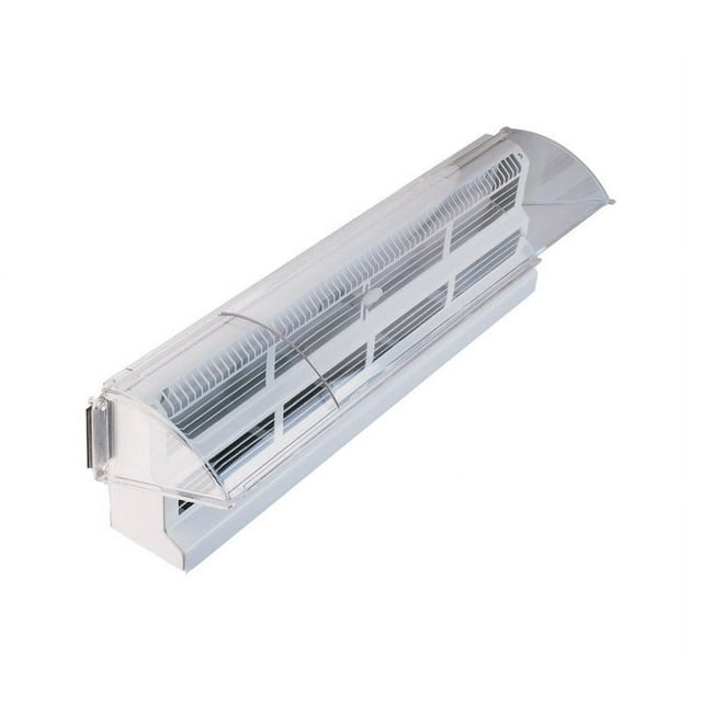 Deflect-O Jordan Clear Plastic Air Deflector: 5 in. H X 15-1/2 in. W 1 ...