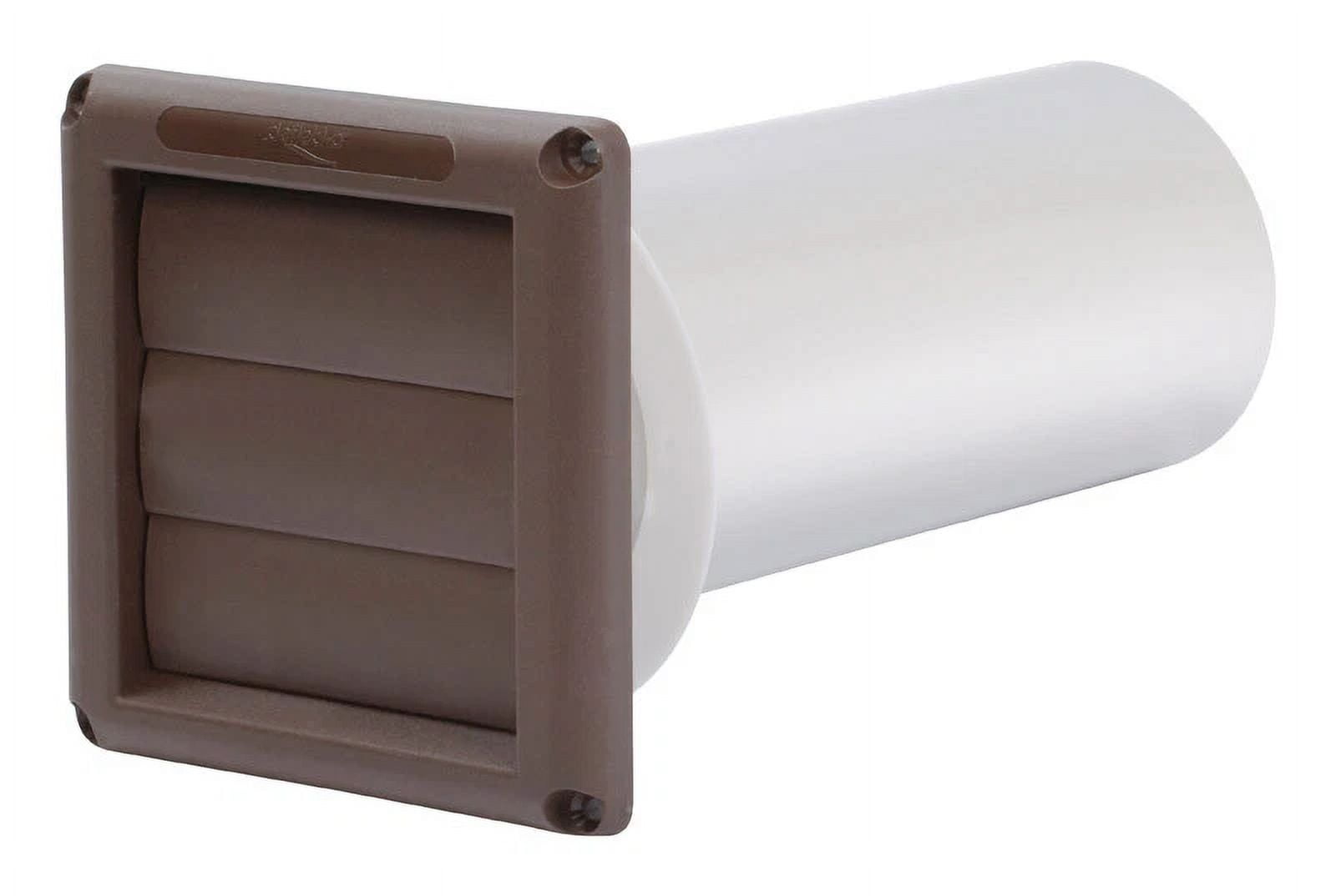 Deflect-O Svhab4 Weatherproof Aluminum/Plastic/Styrene Dryer Vent Hood ...