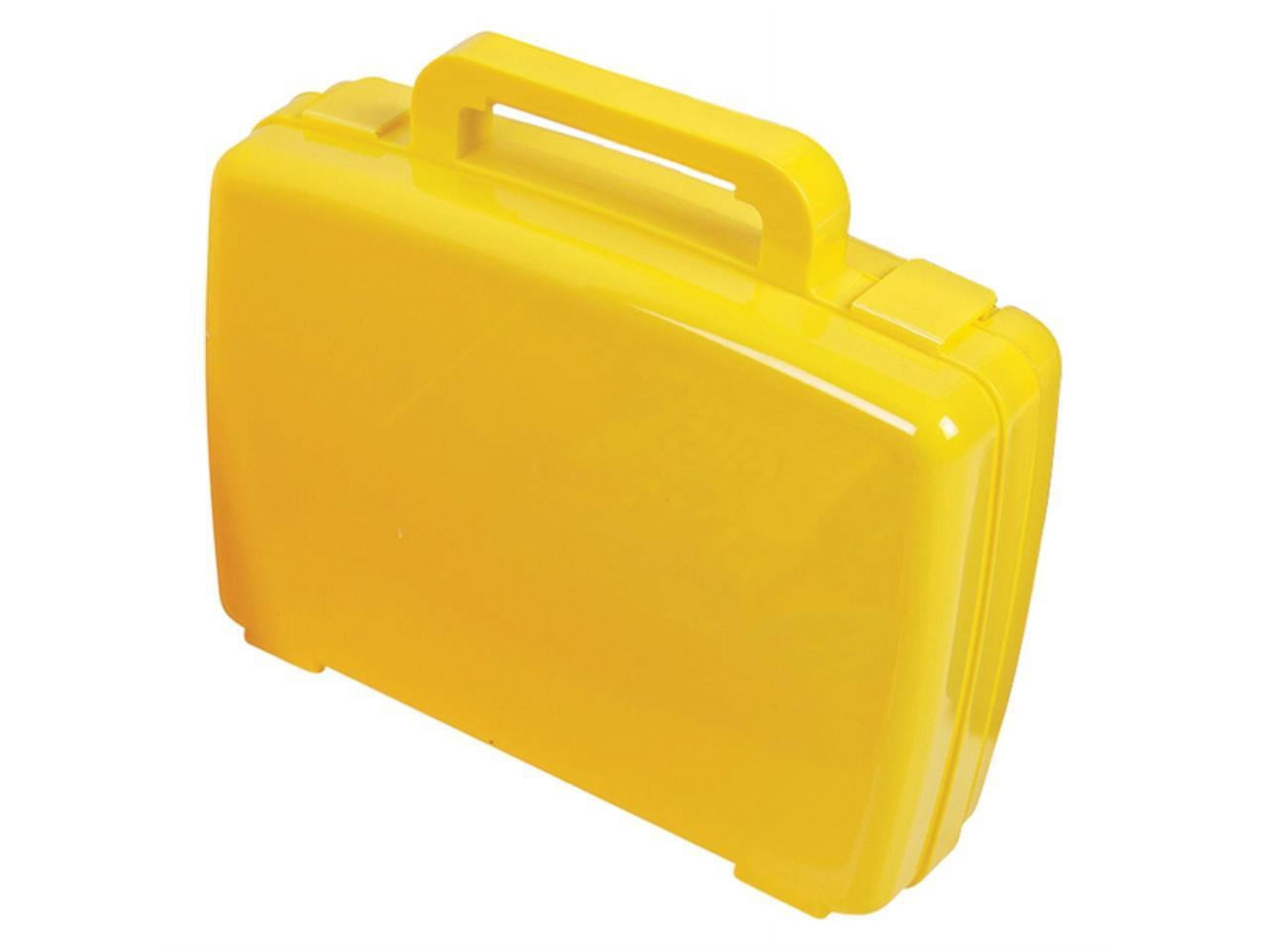 Deflecto 39506YEL Little Artist Antimicrobial Kids Storage Case (Yellow ...