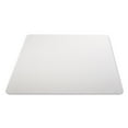 Deflecto Chair Mat, Polycarbonate, 36 x 48, Rectangular, Clear, Hard ...