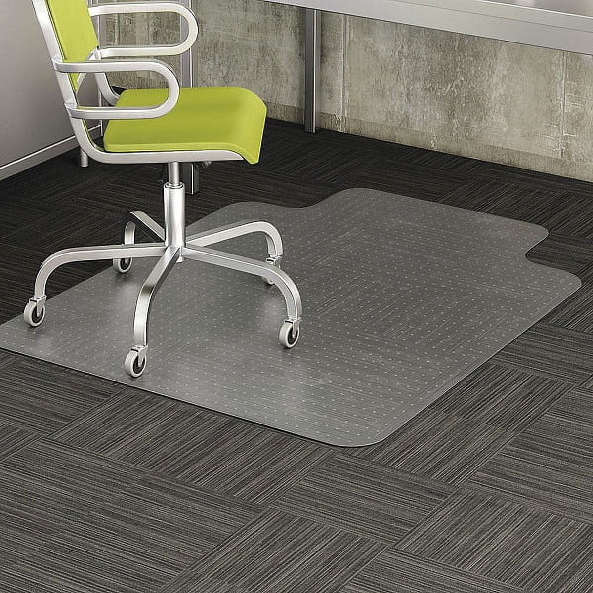 Deflecto Chair Mat,45 x 53 in,Traditional Lip CM13232GR - Walmart.com