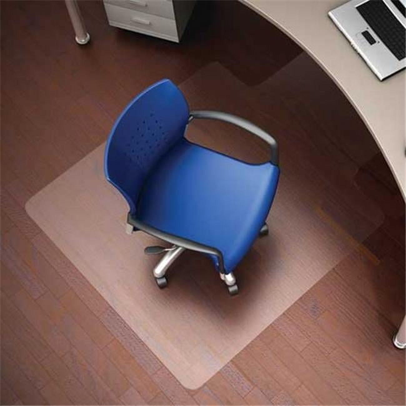 Deflecto Chairmat - DuraMat - Hard Floor (Non-studded) 36x48 Lipped ...