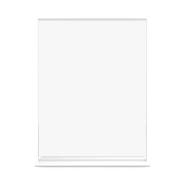 Deflecto Classic Image Slanted Sign Holder, Portrait, 8.5 x 11 Insert ...