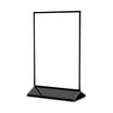 Sandwich Board Signs Outdoor A-Frame Sign Holder 24x36 inches, Black ...