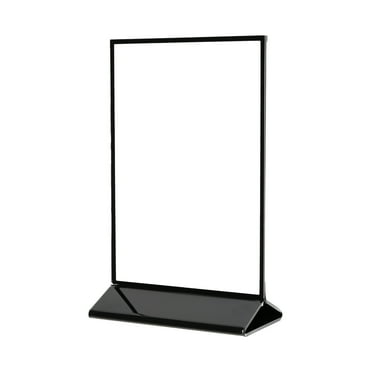 Sandwich Board Signs Outdoor A-Frame Sign Holder 24x36 inches, Black ...