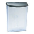 Deflecto Outdoor Literature Box 10w x 4 1/2d x 13 1/8h Clear/Black ...
