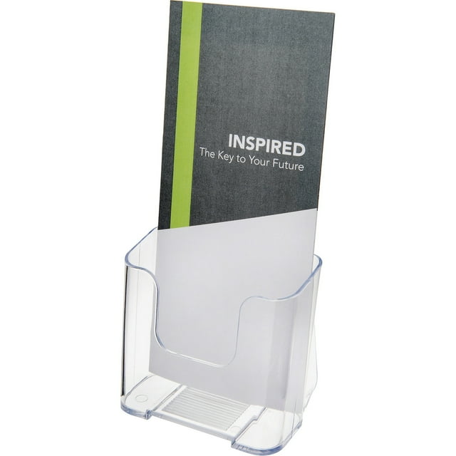 Deflecto, Single Compartment DocuHolder, 1 Each, Clear - Walmart.com