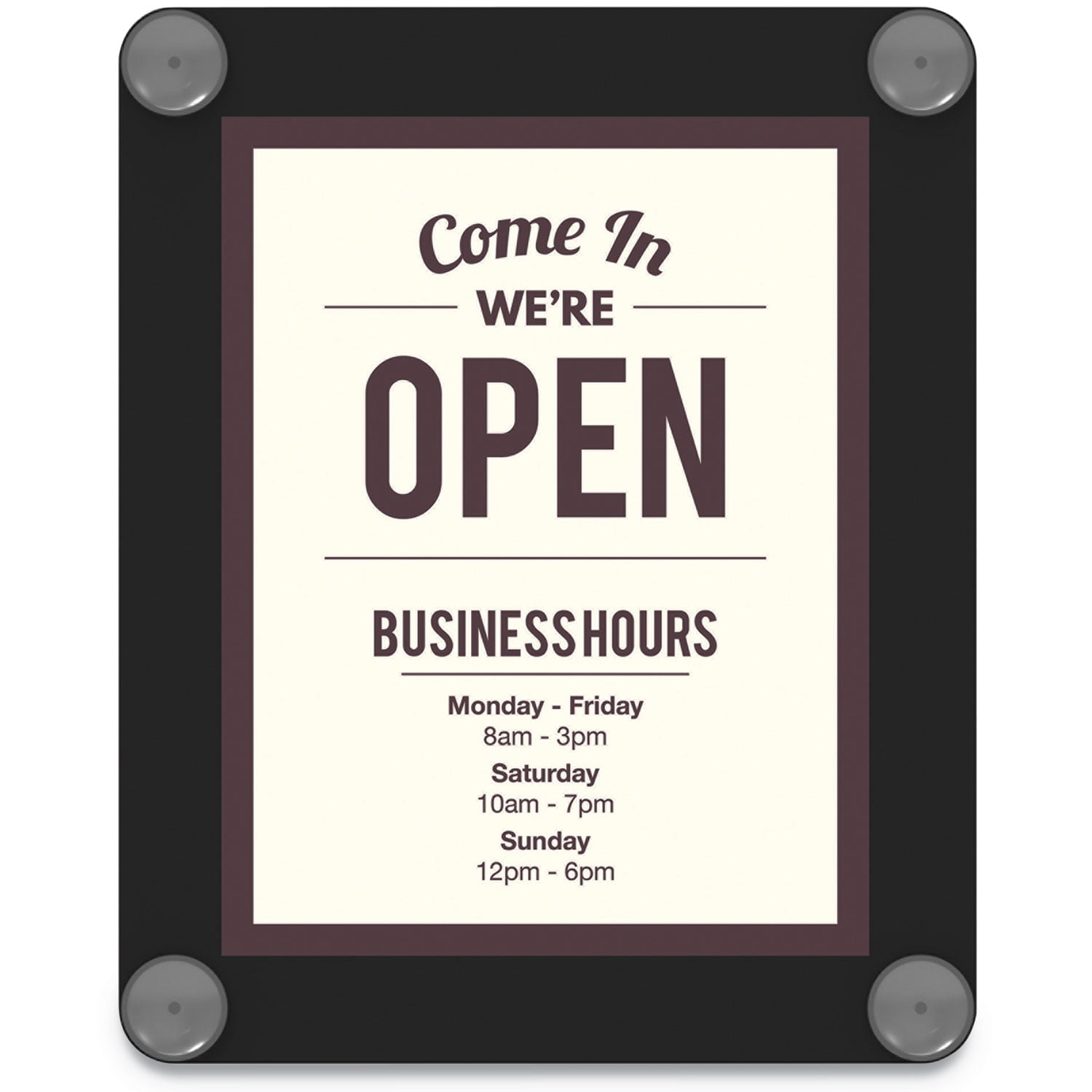 Deflecto Superior Image Window Display - 8.5 x 11 - Walmart.com