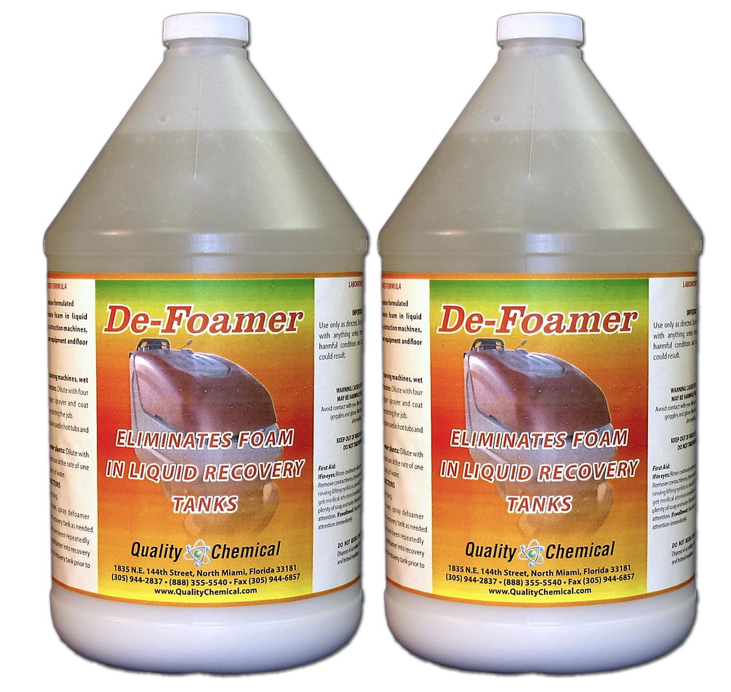 Defoamer - Instantly removes foam from Hot Tubs - 2 gallon case ...