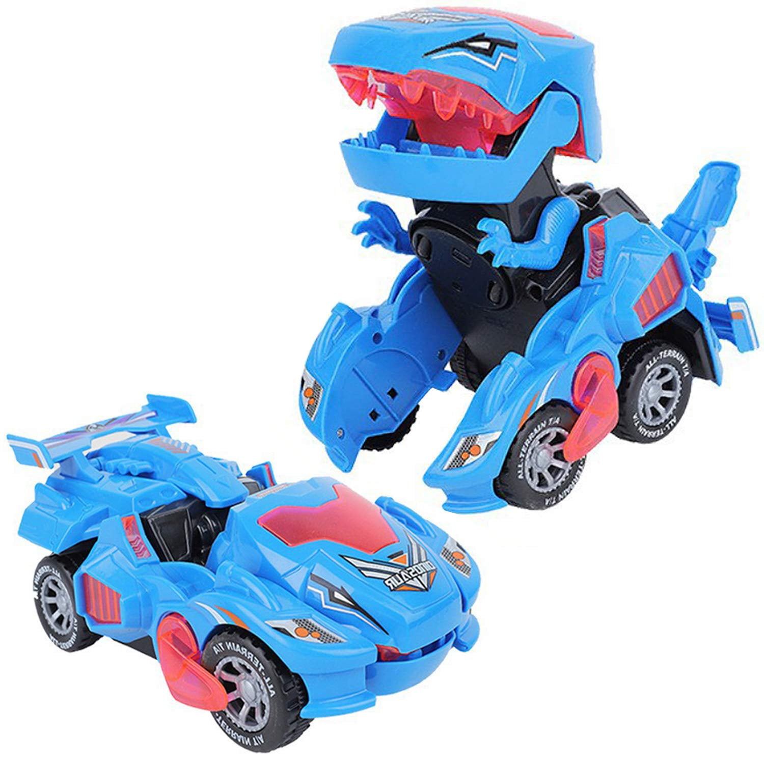 Deform Dinosaur Toys for Boys Girls, 2 in 1 Dinosaur Toy Cars for Kids ...