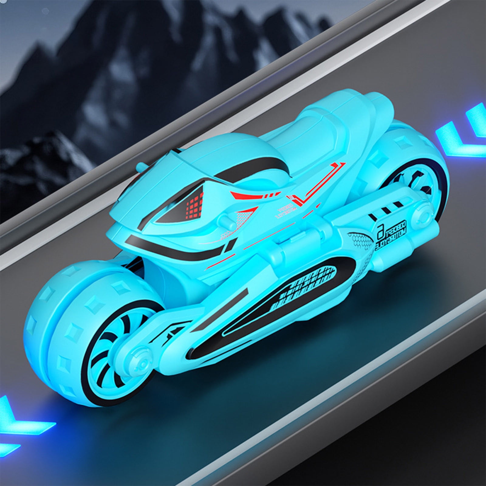 Deformable Motorcycle Slide Toy Car for Kids, 3-in-1 Drifting and ...